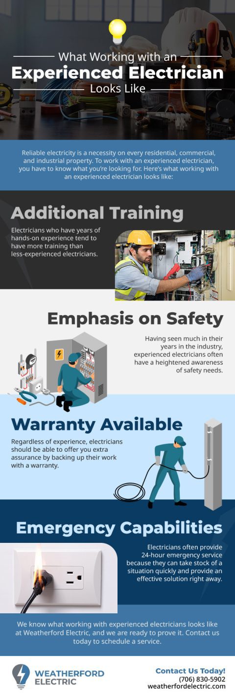 What Working with an Experienced Electrician Looks Like [infographic ...